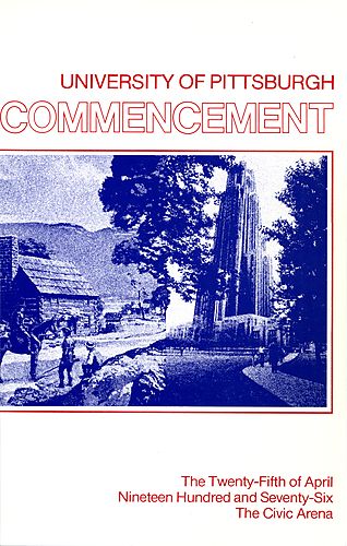 Commencement (University of Pittsburgh) | Documenting Pitt