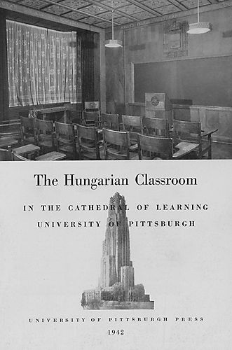 The Hungarian Classroom in the Cathedral of Learning, University of ...