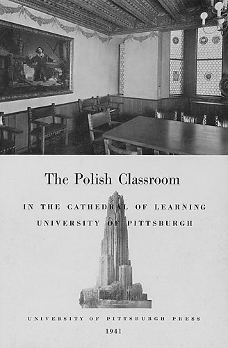 The Polish Classroom in the Cathedral of Learning, University of ...