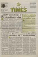 University Times | Documenting Pitt