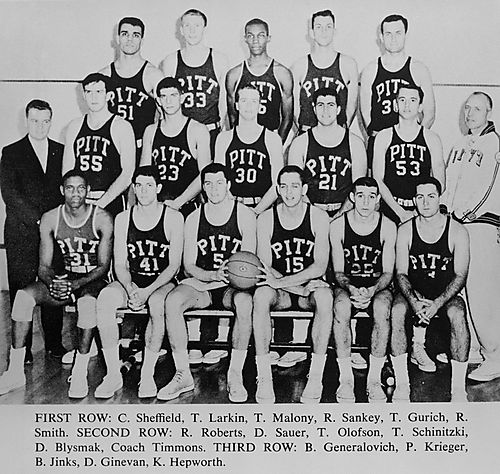 1962 University of Pittsburgh Basketball Team | Documenting Pitt