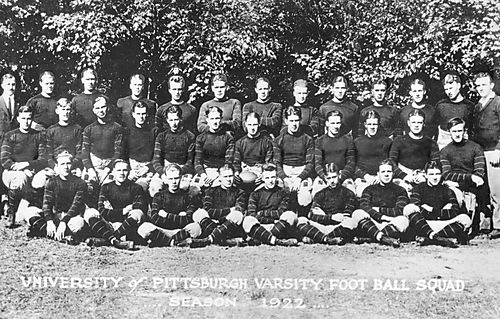 1922 Panthers Football | Documenting Pitt